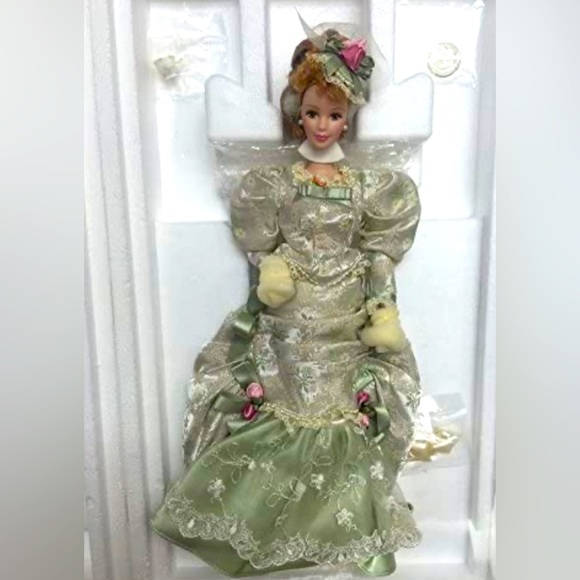 Barbie | Other | Mint Memories Porcelain Barbie Doll | Poshmark